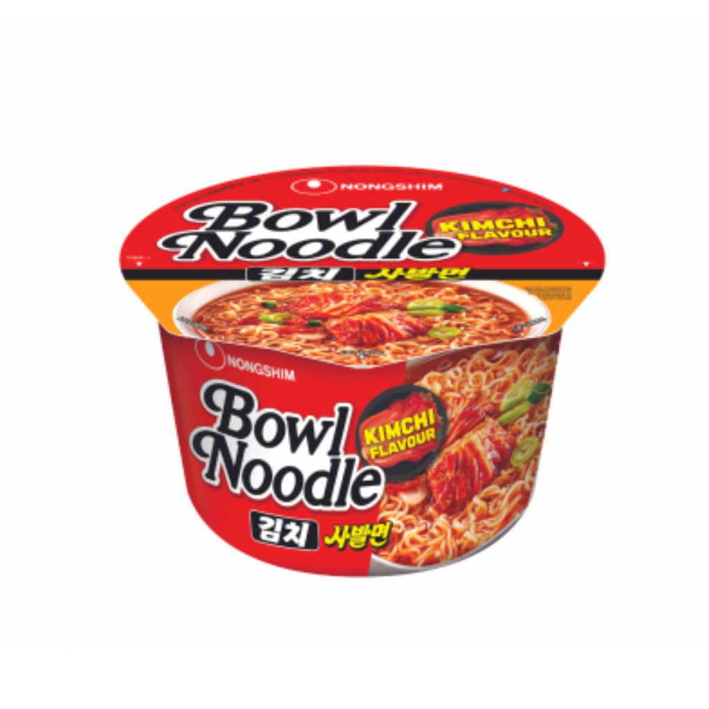 NongShim Bowl Noodle Soup (Kimchi Flavour/Hot&Spicy) 86g*6ea – KMALL09