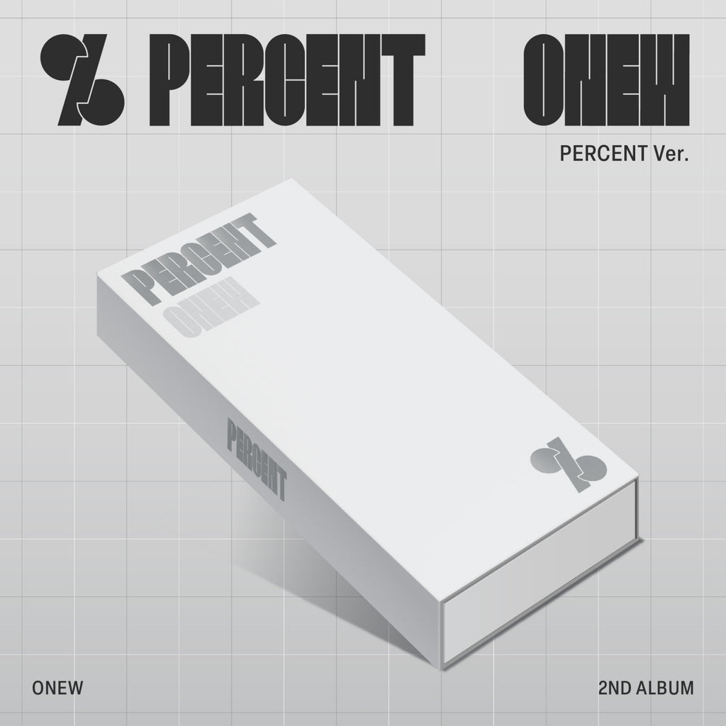 ONEW - PERCENT / 2ND ALBUM (PERCENT Ver.) – KMALL09