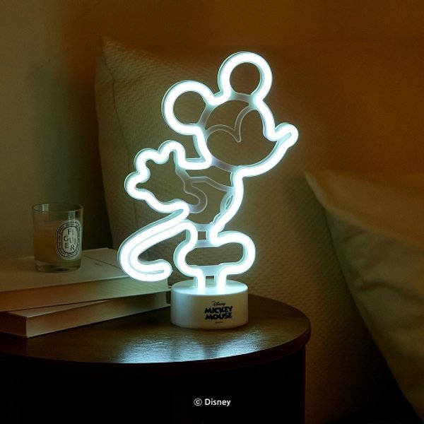 디즈니 LED 네온 무드등 Disney LED Neon Mood Light 2kinds – KMALL09