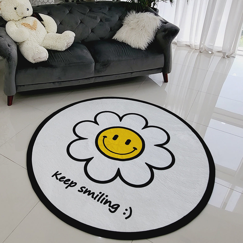 포시엘라 국내산 원형 러그 Korean-Made Round Rug 100*100cm (2 kinds) – KMALL09