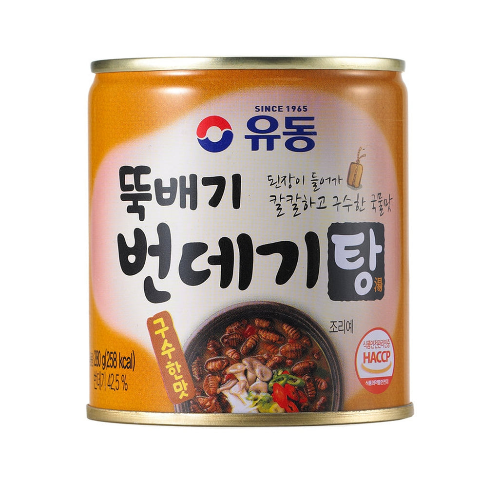 유동 뚝배기 번데기탕 2가지 맛 Silkworm Pupa Soup Spicy/Original 280g – KMALL09