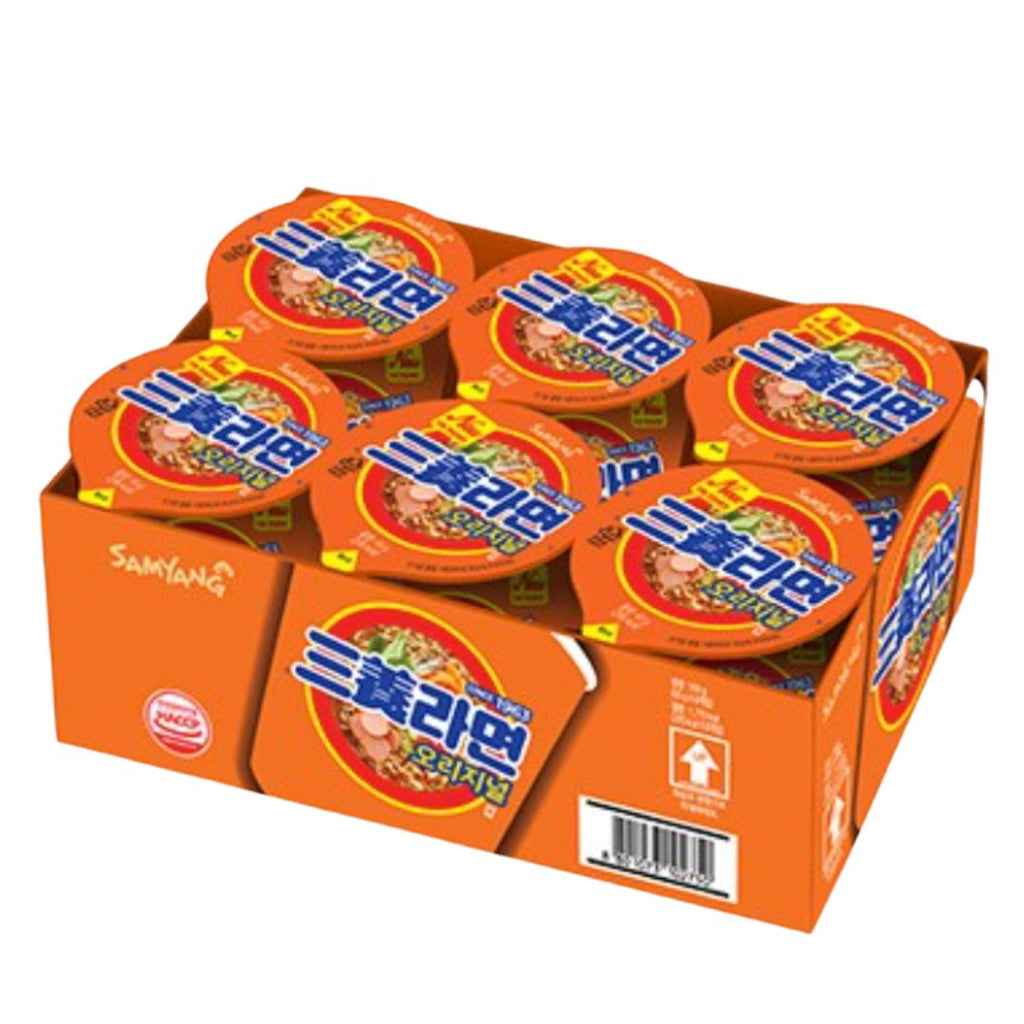 삼양라면 컵(소) 65g*6개 SAMYANG RAMYUN Cup 65g * 6ea – KMALL09