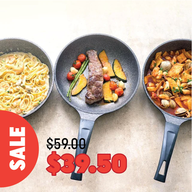 SPECIAL PRICE💖 요리가 재미지다 2 in 1 Viking Dual Pan + Rice Fit – KMALL09