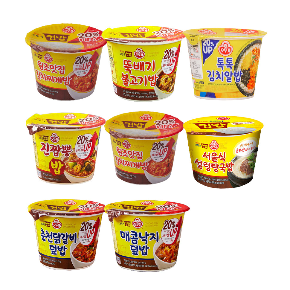 오뚜기 컵밥 시리즈 Ottugi cooked rice bowl – KMALL09