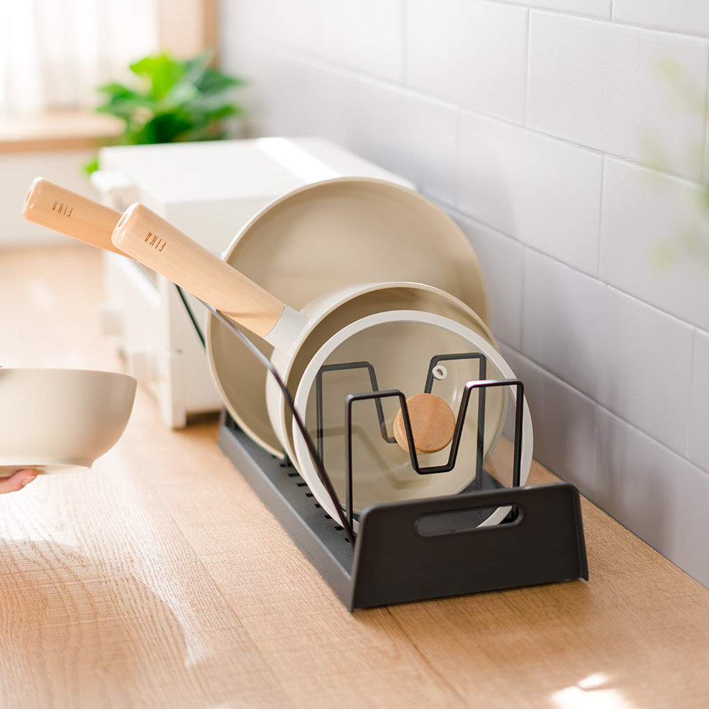 미니멀 인테리어 [프랑코] 멀티 프라이팬 정리대 Multi frying pan rack – KMALL09